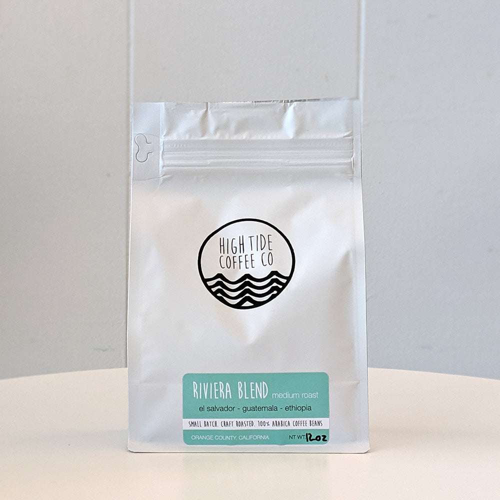 riviera blend medium roast - Fresh Craft Coffee - High Tide Coffee